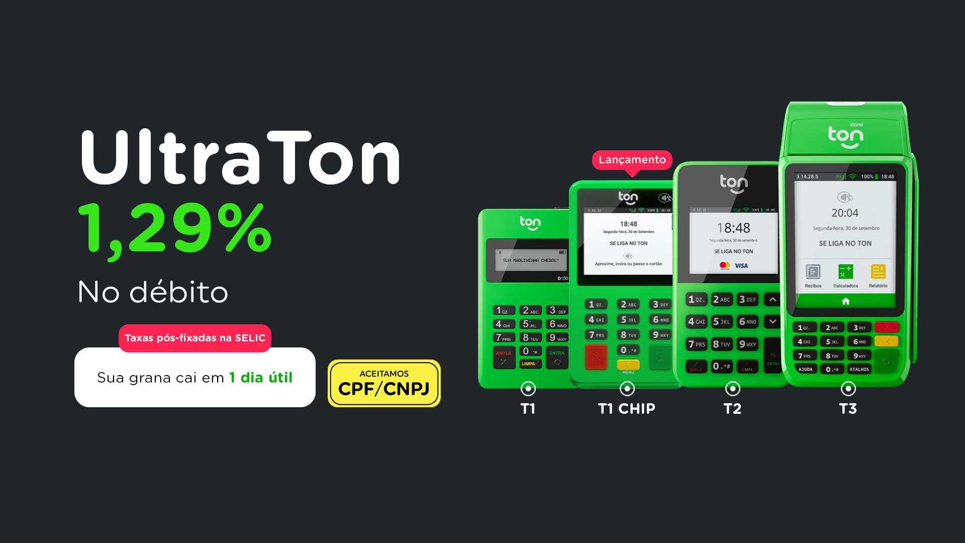 Principal Ton Maquininha de Cartão
